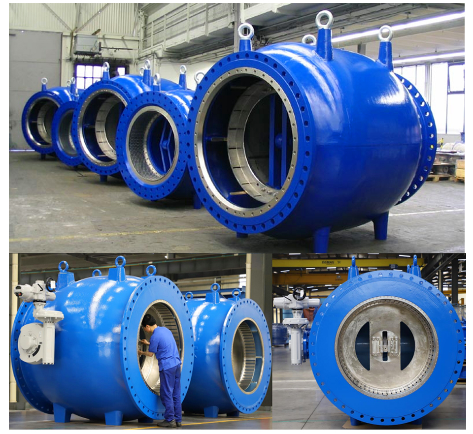 DN1000 Piston Flow Regulating Valve